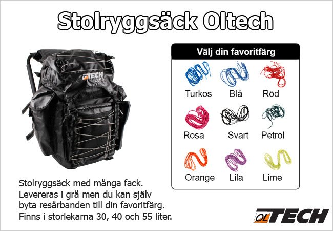 OLtech Stolerygsæk 2455, 55 liter - Stolerygsække - Grej til ...